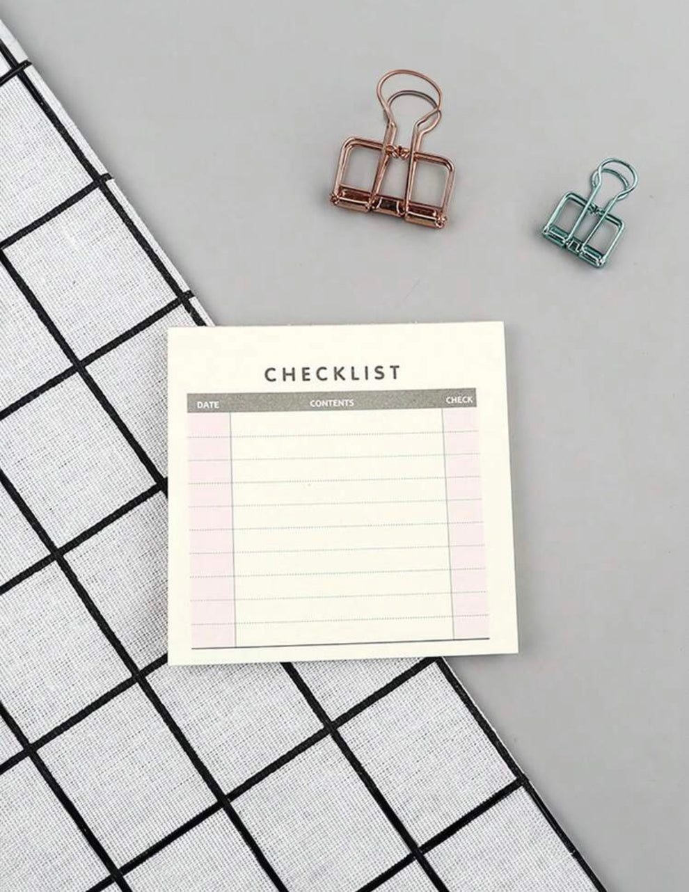Checklist mini notepad – Memories shop